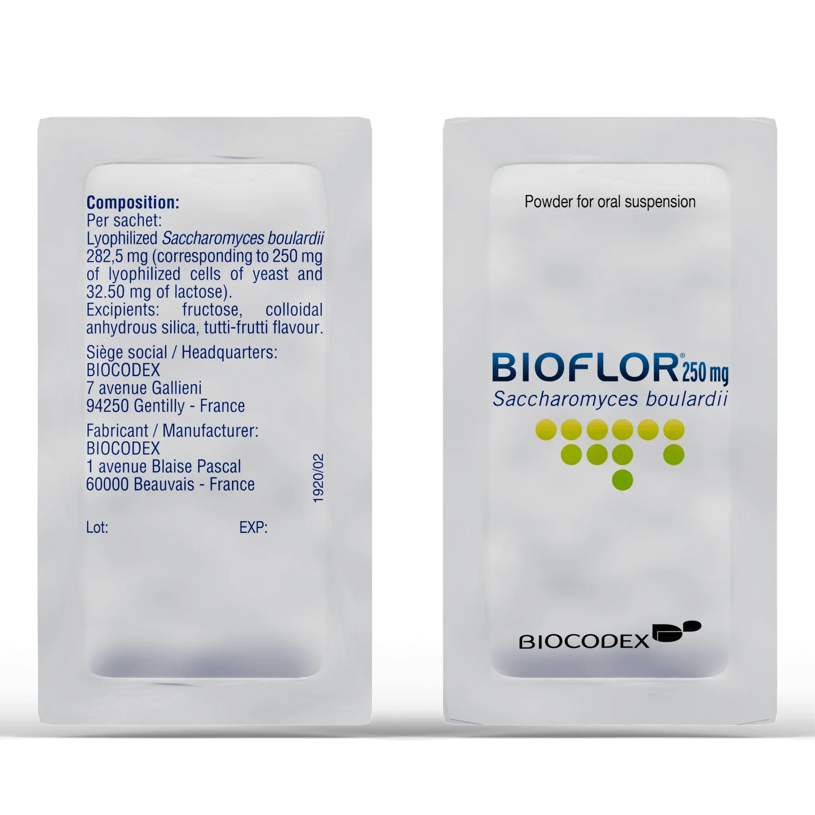 Bioflor probiotics 250mg 10 sachets | Relieve acute abdominal pain ...