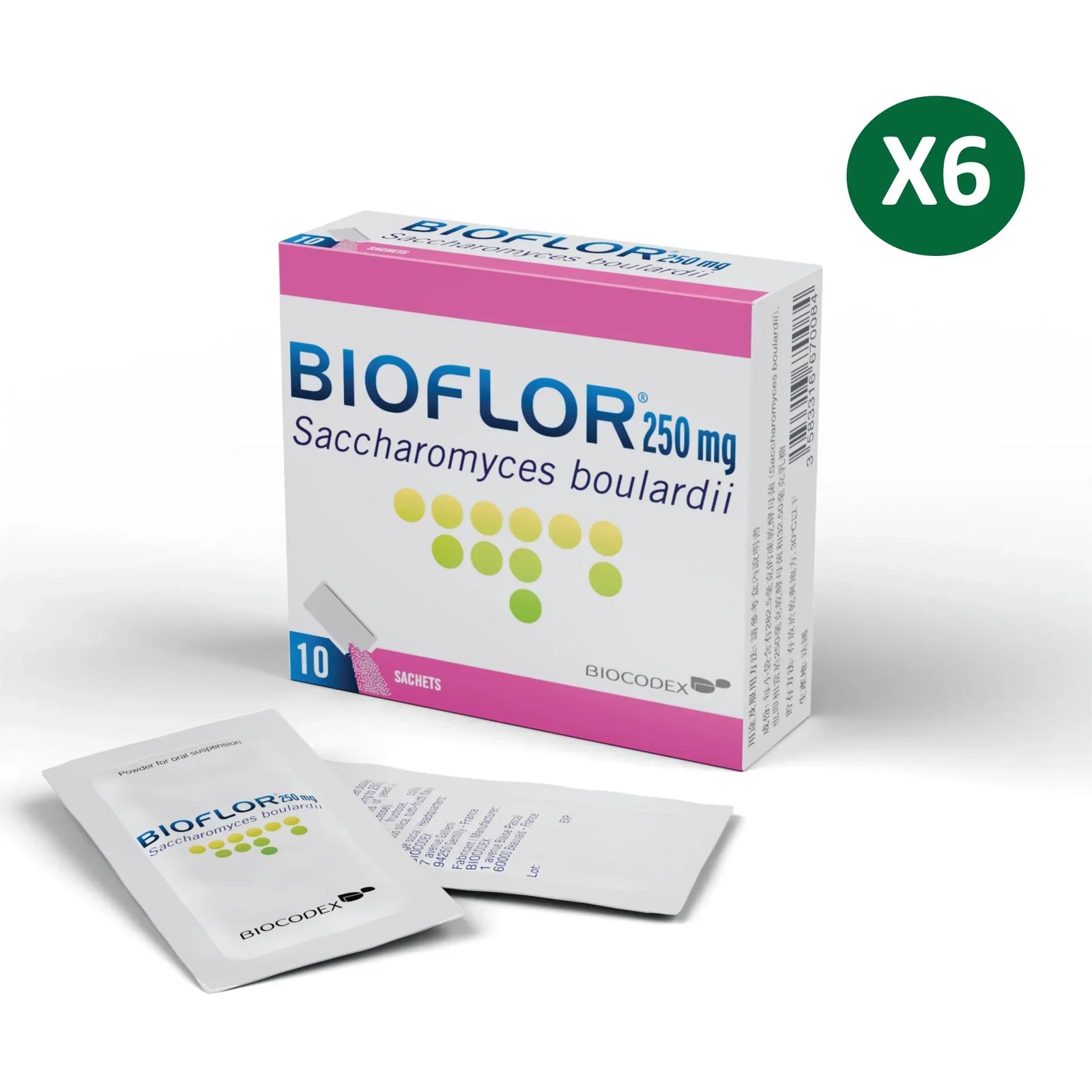 Bioflor probiotics 250mg 10 sachets | Relieve acute abdominal pain ...